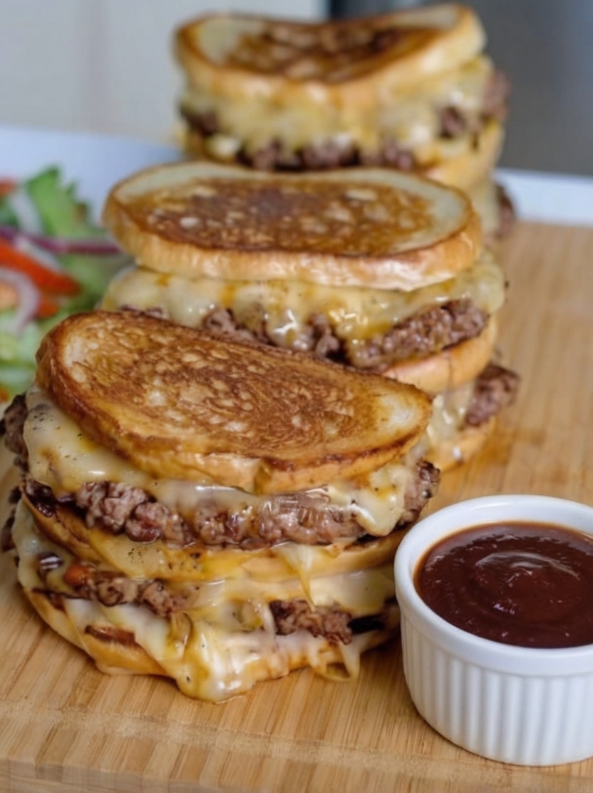 Smashing Patty with Confidential Sauce (Crispy Smash Burger)