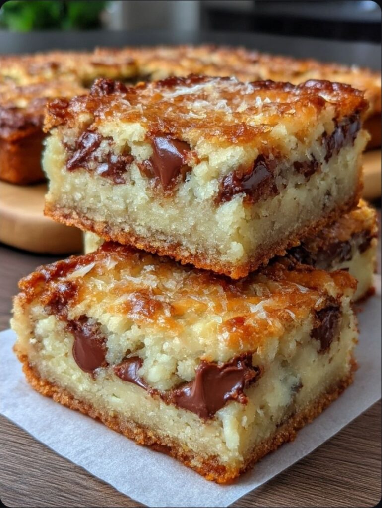 Classic Congo Bars: The Ultimate Chewy Chocolate Chip Bar