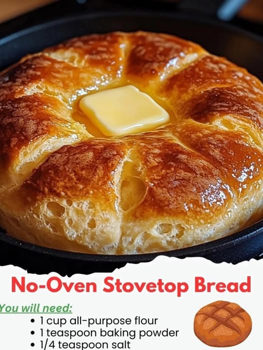 The Golden Griddle Rounds (Easy Stovetop Bread Recipe)